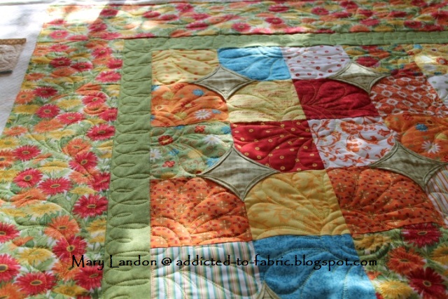 Addicted to Fabric: 10-Minute Block Quilt