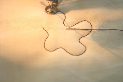 crazy mom quilts: how to bury knots when machine quilting