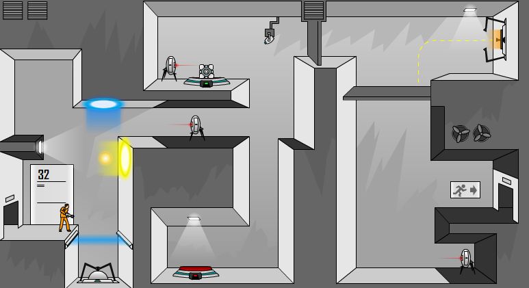 Portal 2D - Um demake impecável do clássico da valve