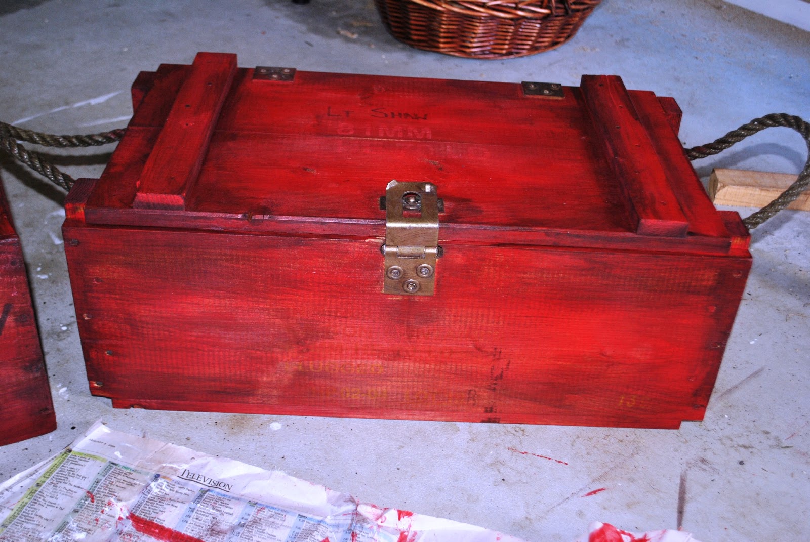 DIY Kiwi: Old army boxes get a new look