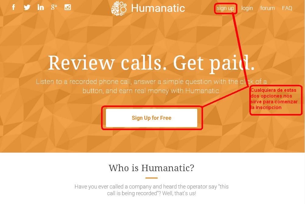 HUMANITIC NO ES UNA PTC