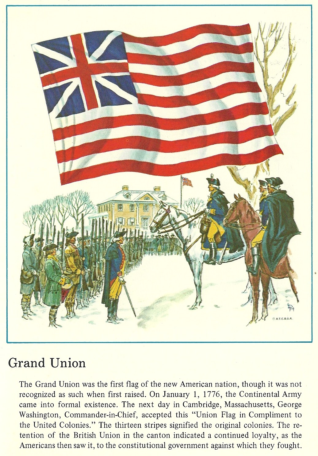 Rogers Park Retro: Flags of America: the Grand Union flag