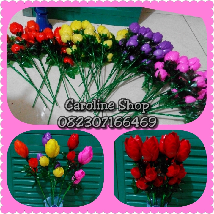 Kerajinan Manik dan Bunga Akrilik Jakarta: Bunga Acrylic