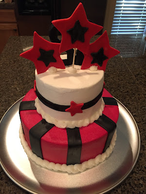 Cat's Cake Creations: Boise Braves 18th Birthday Cake