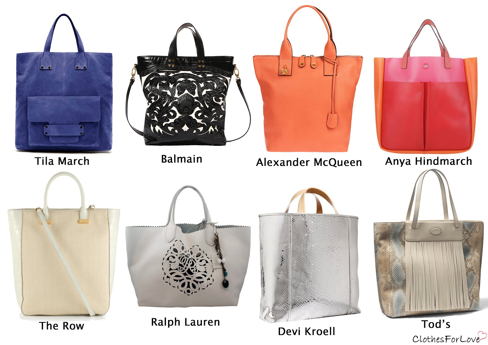 Clothes For Love: A szezon legszebb táskái