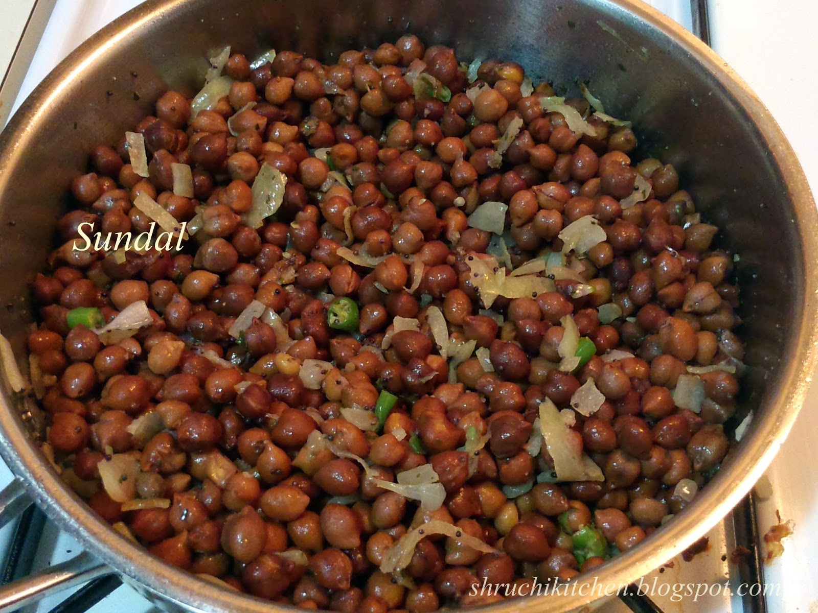 Shruchi Kitchen: Sundal | Husli