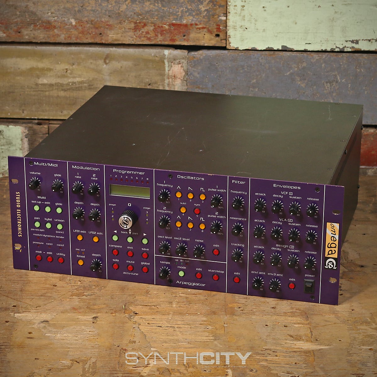 MATRIXSYNTH: Studio Electronics Omega 8 Purple