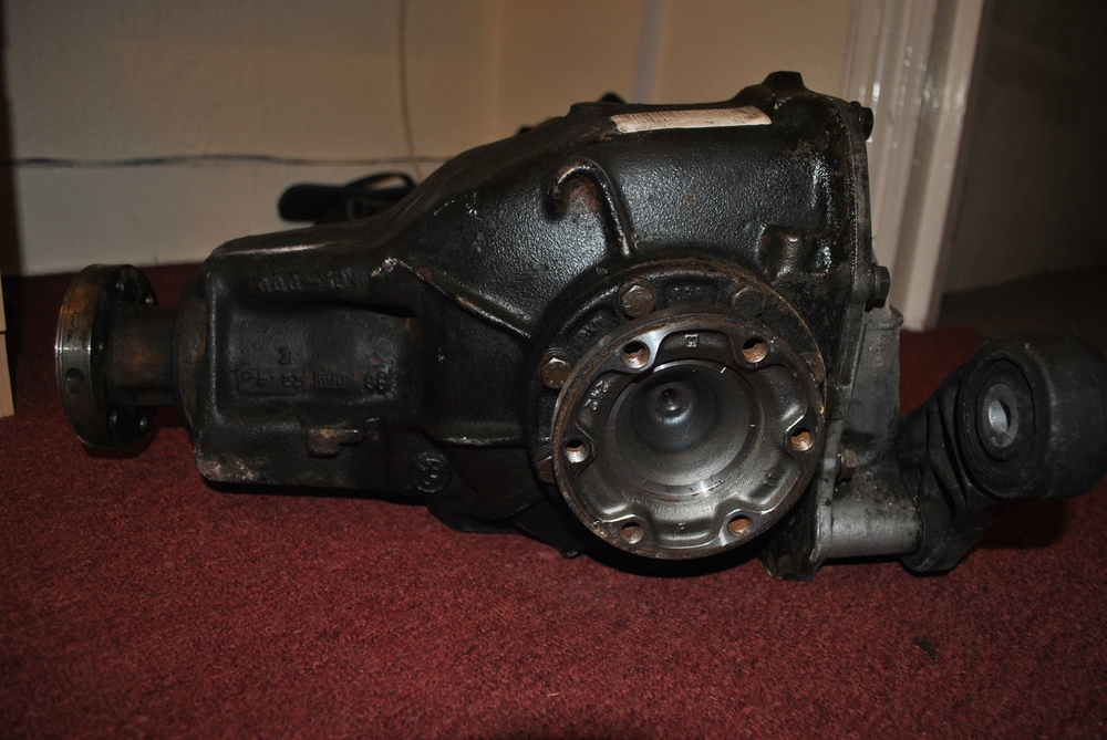 My BMW E21 M20B27 Turbo: at the beginning... Subframe and differential...