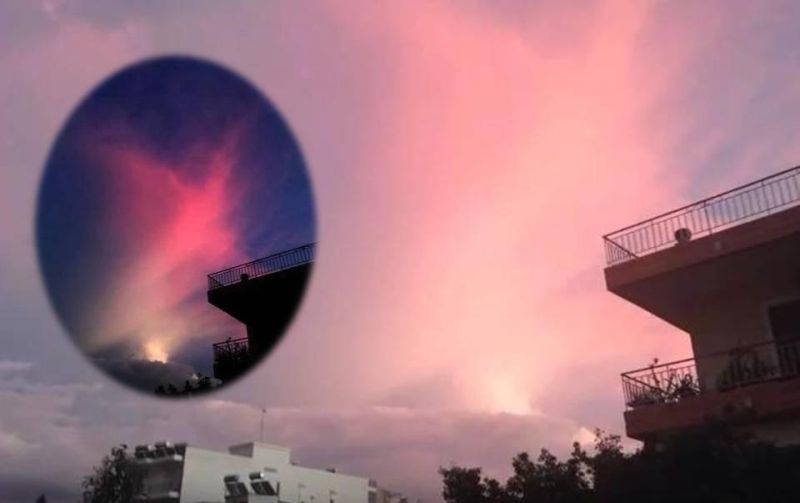 Sign in the Sky: Reddish Star filmed over Patras, Greece on September ...