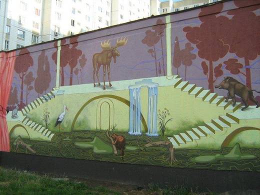 Mural Graffiti Art in The Russian - Session 2