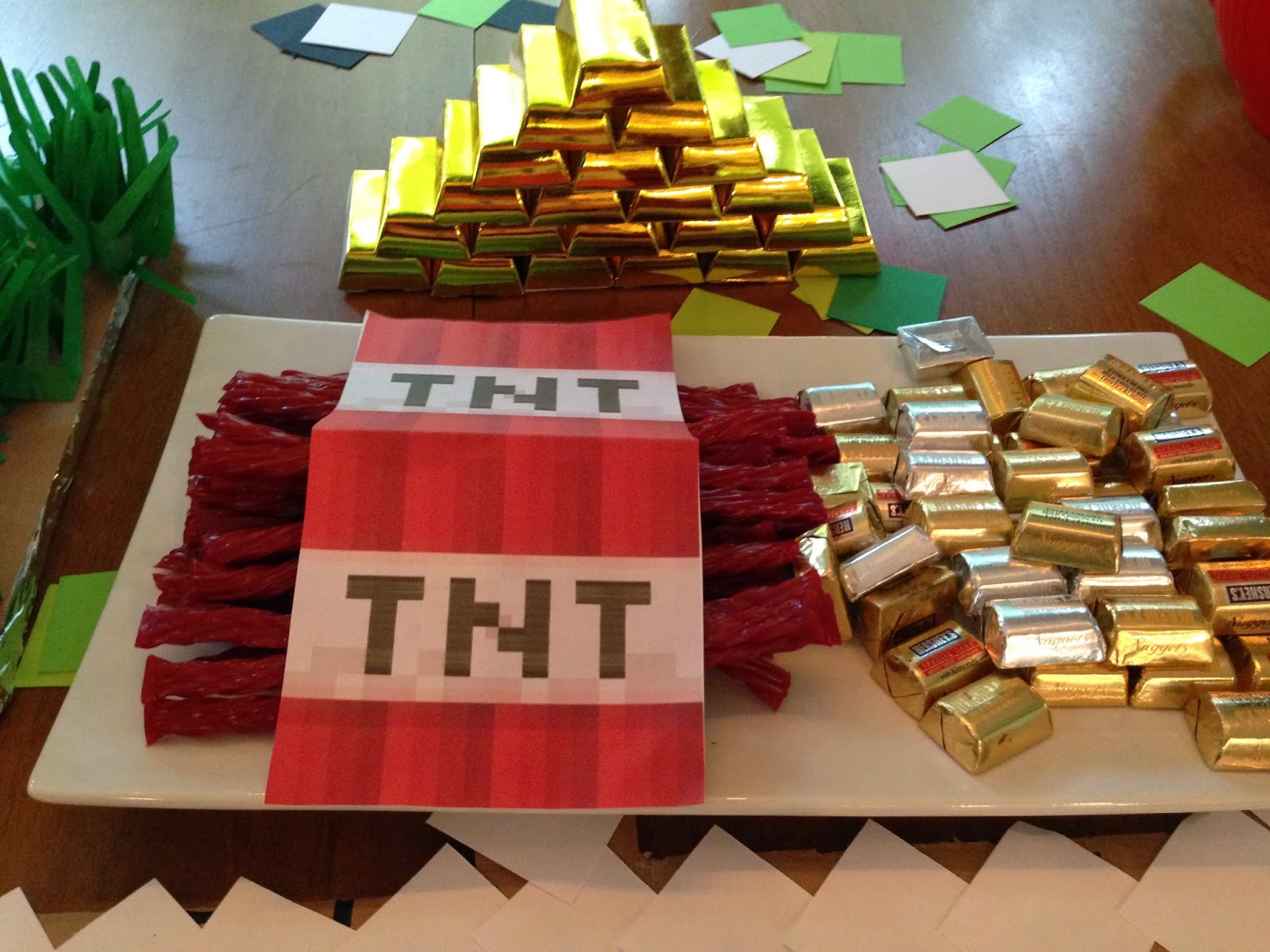 Ashley Thunder Events: DIY {Minecraft} 7th Birthday