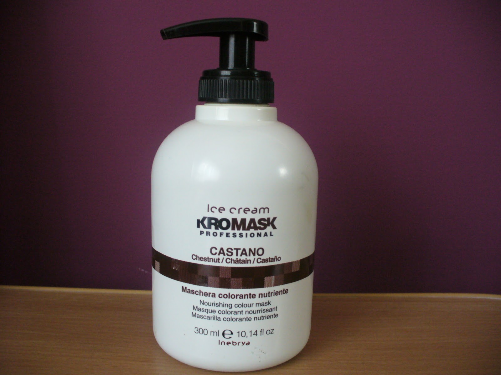 Poznaj swoje piękno...: Inebrya, Kromask - maska odświeżająca kolor włosów