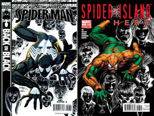 I love comic covers: The Amazing Spider-Man #100 Homages