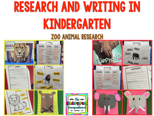 Research And Writing In Kindergarten: Zoo Animals! | Smedley's ...