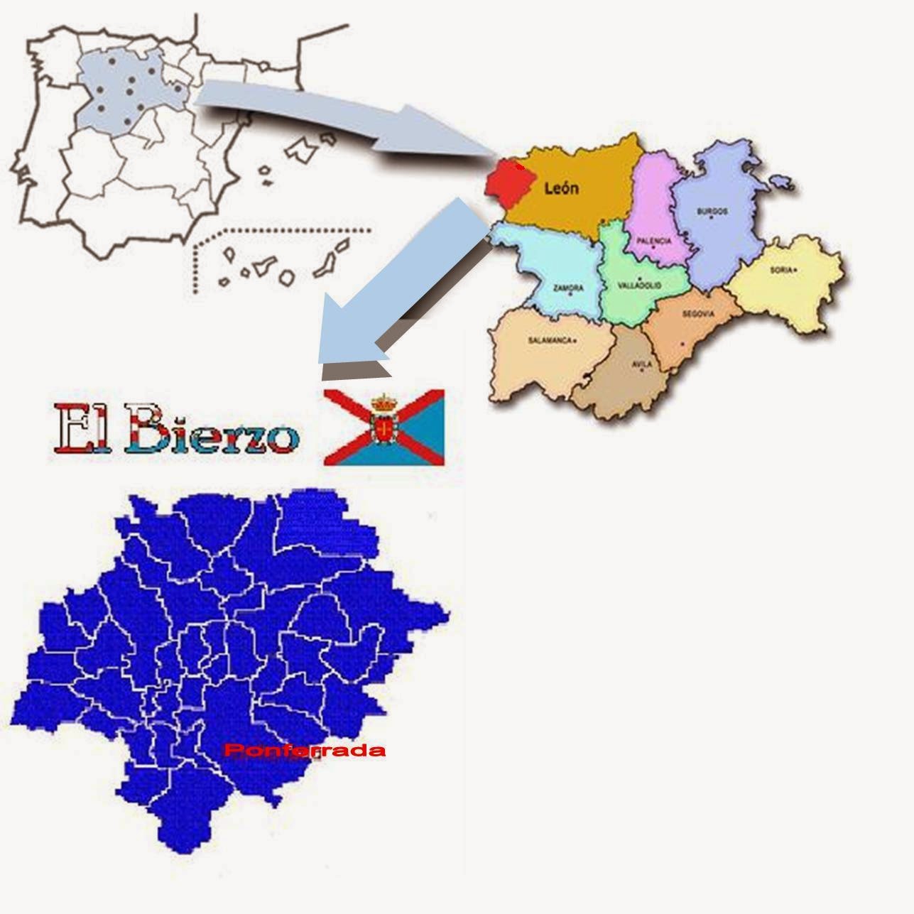 HERMOSO BIERZO: LOCALIZACION NUESTRO BIERZO