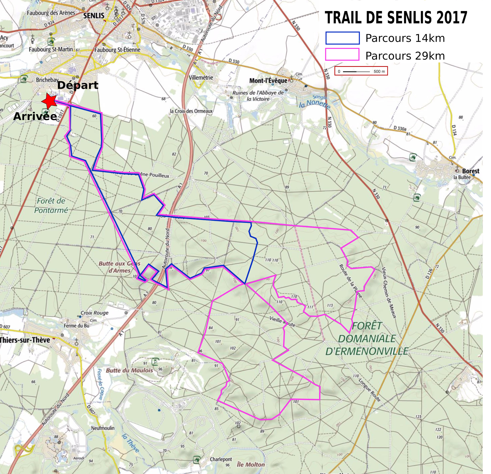 Reconnaissance Trail de Senlis