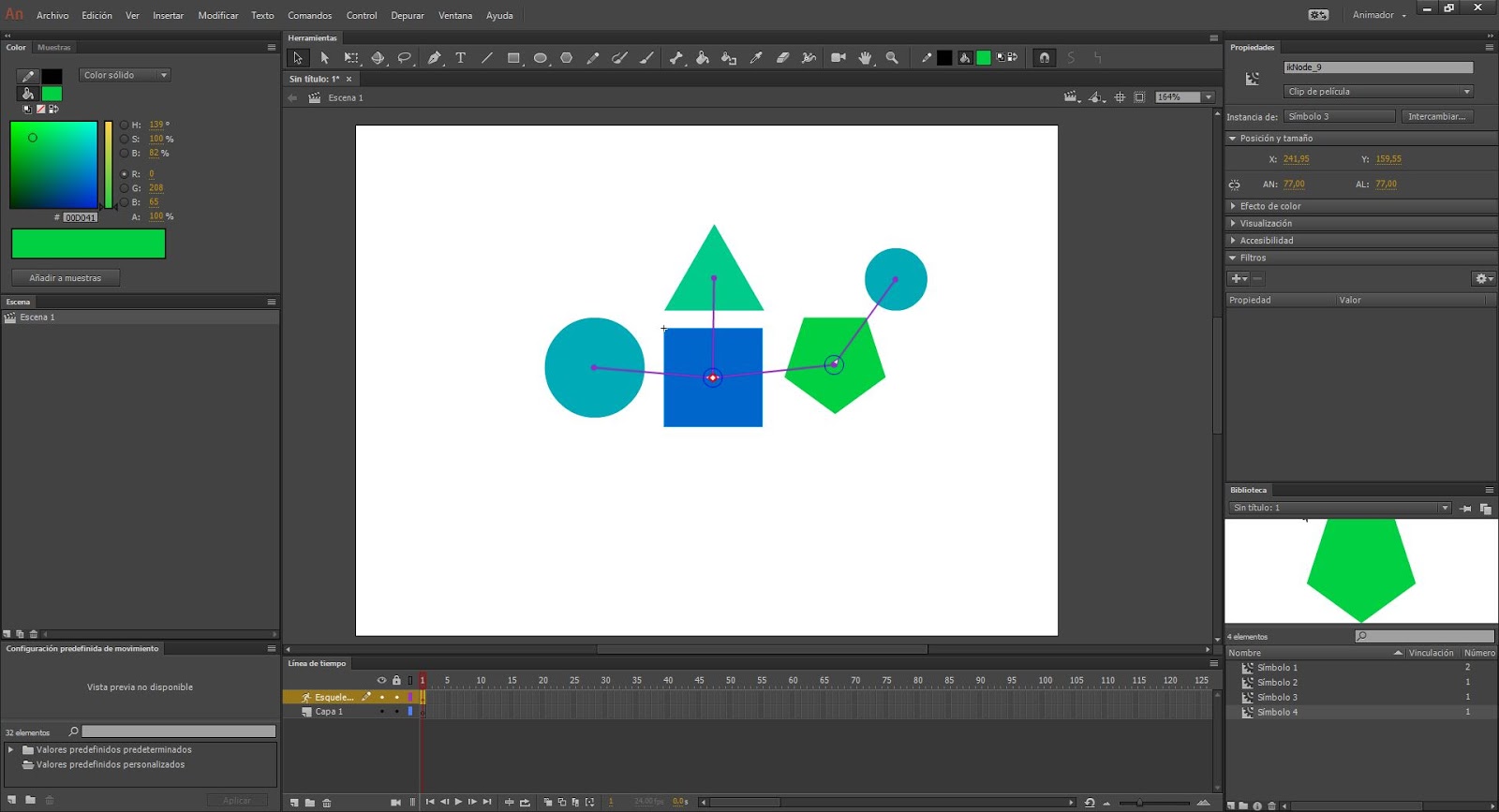Tutoriales Digitales: Cómo utilizar la herramienta Hueso en Adobe Animate