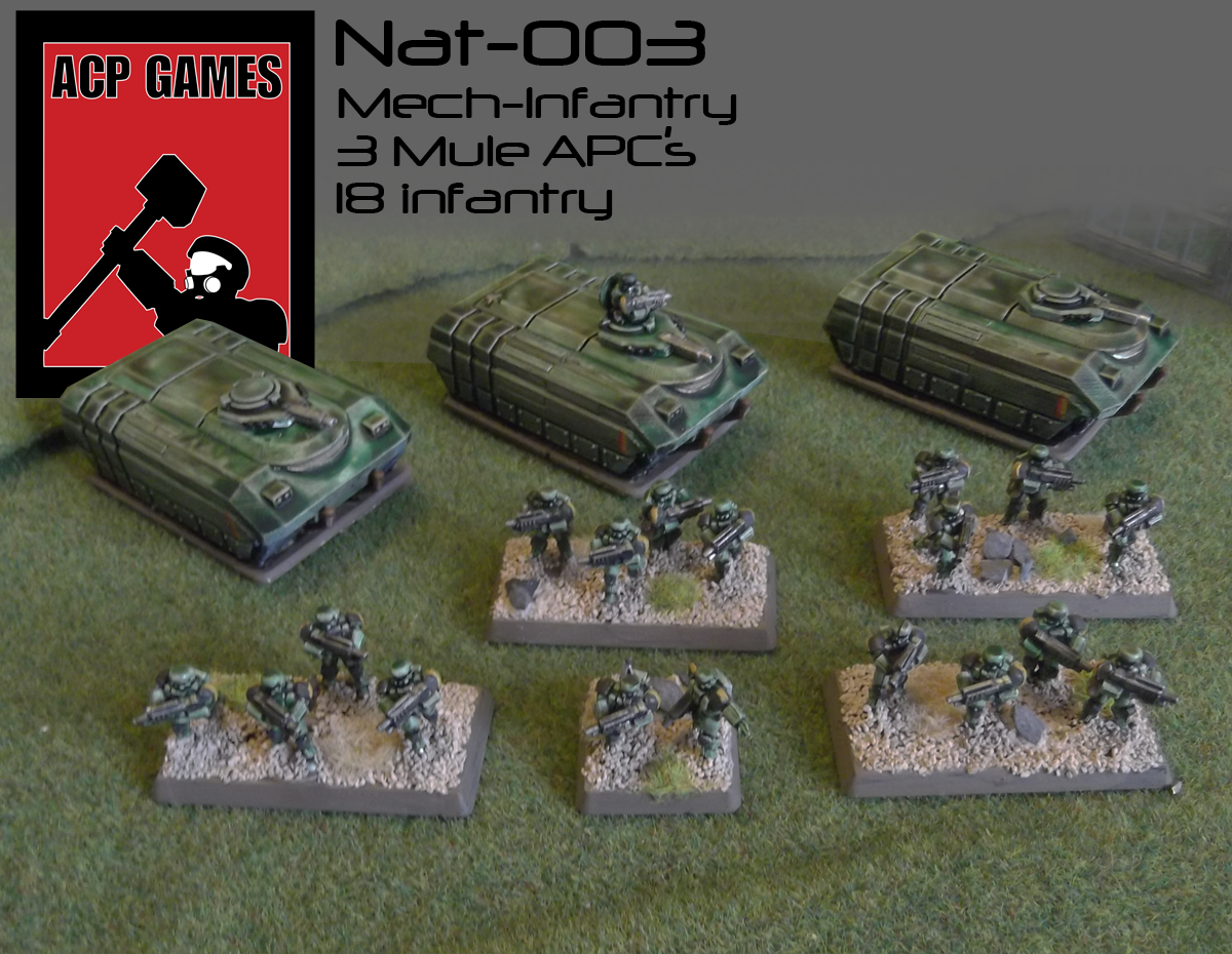 Mech Infantry inbound! | ArtCrime Productions