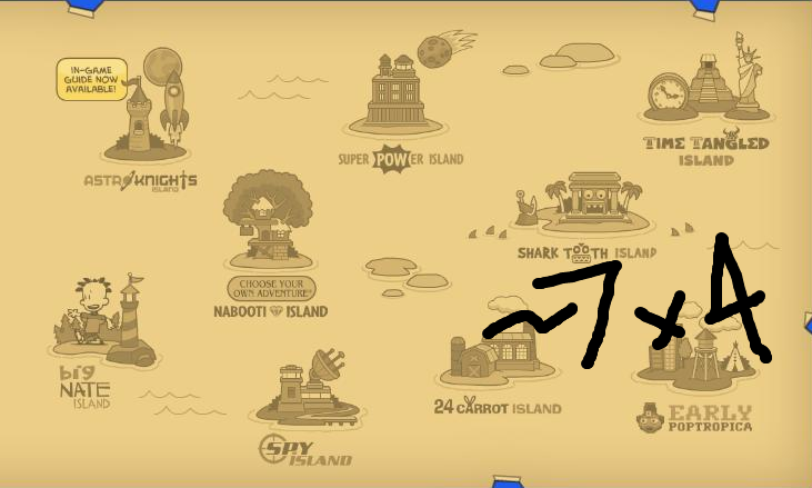 Poptropica Secrets: My Thoughts on the New Poptropica Map