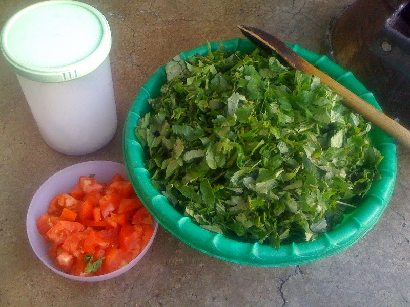 Let's Cook - Chisoso Chotendera (Traditional African Vegetable)
