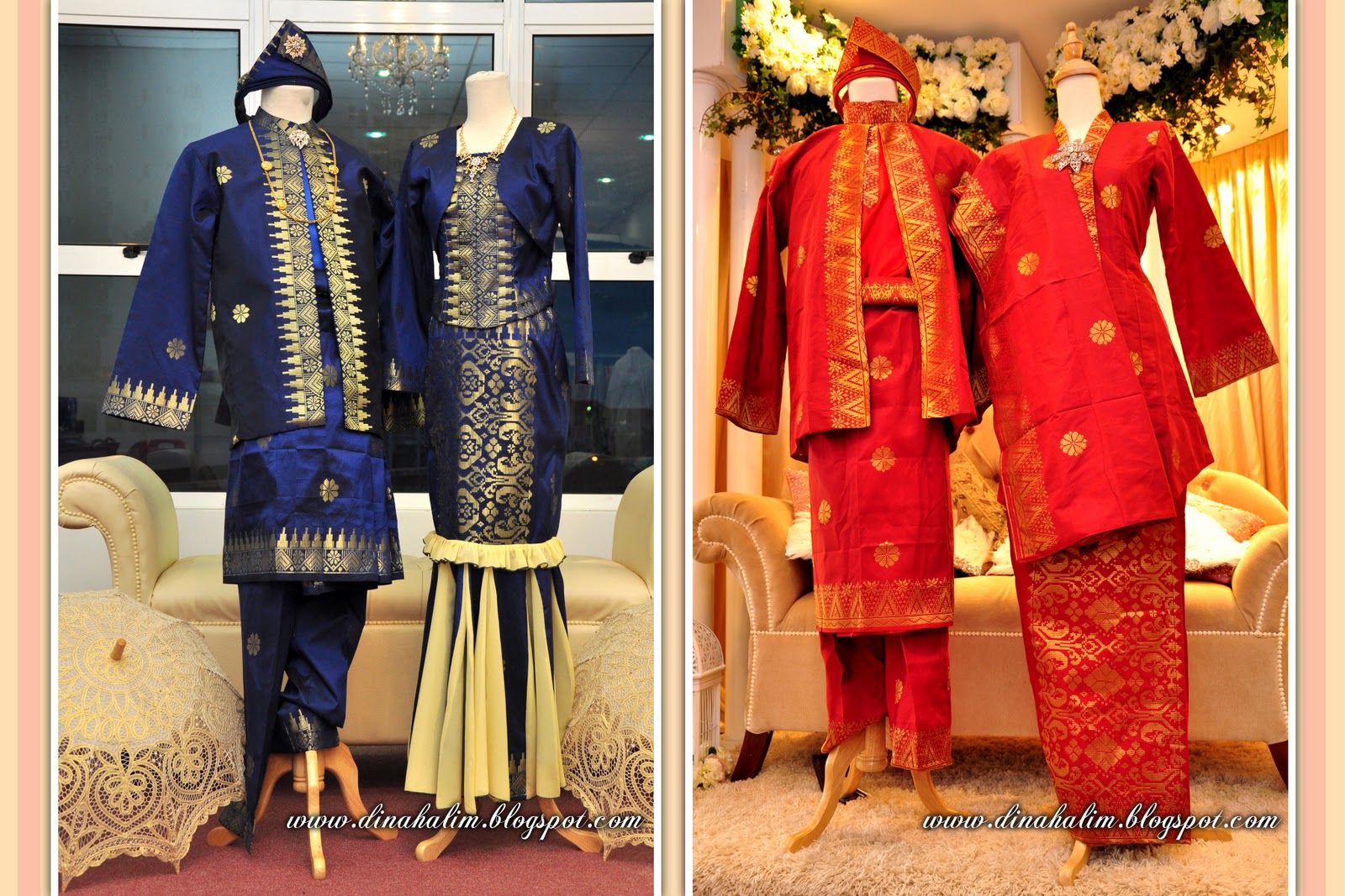 Stories of Rina ( ‿ ) : Koleksi Baju Songket untuk pengantin