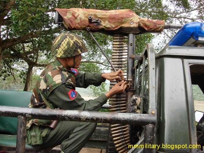 Myanmar Defence Weapons: Myanmar M2 12.7mm HMG (KaPaSa)