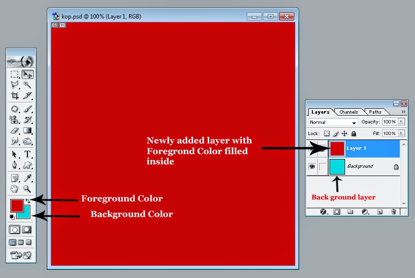 Functionality of Step Backward in Photoshop ~ Infotech-Easy