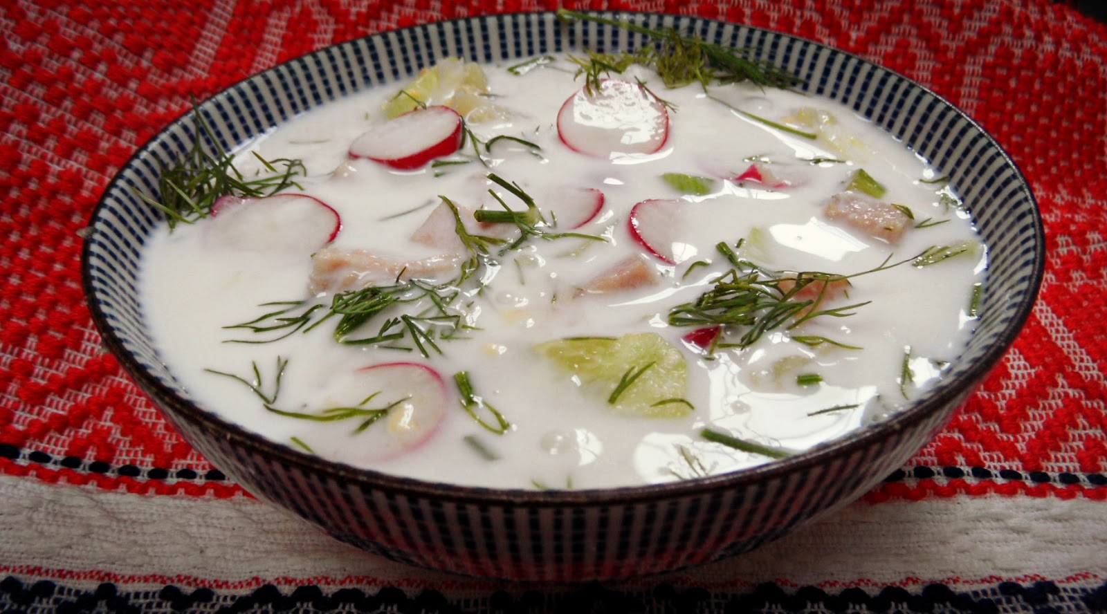 Chez Maximka: Okroshka, Russian cold soup