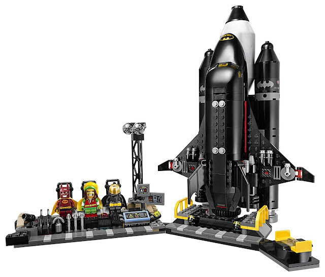 BLOG DOS BRINQUEDOS: LEGO BATMAN MOVIE Bat-Space Shuttle Building Kit