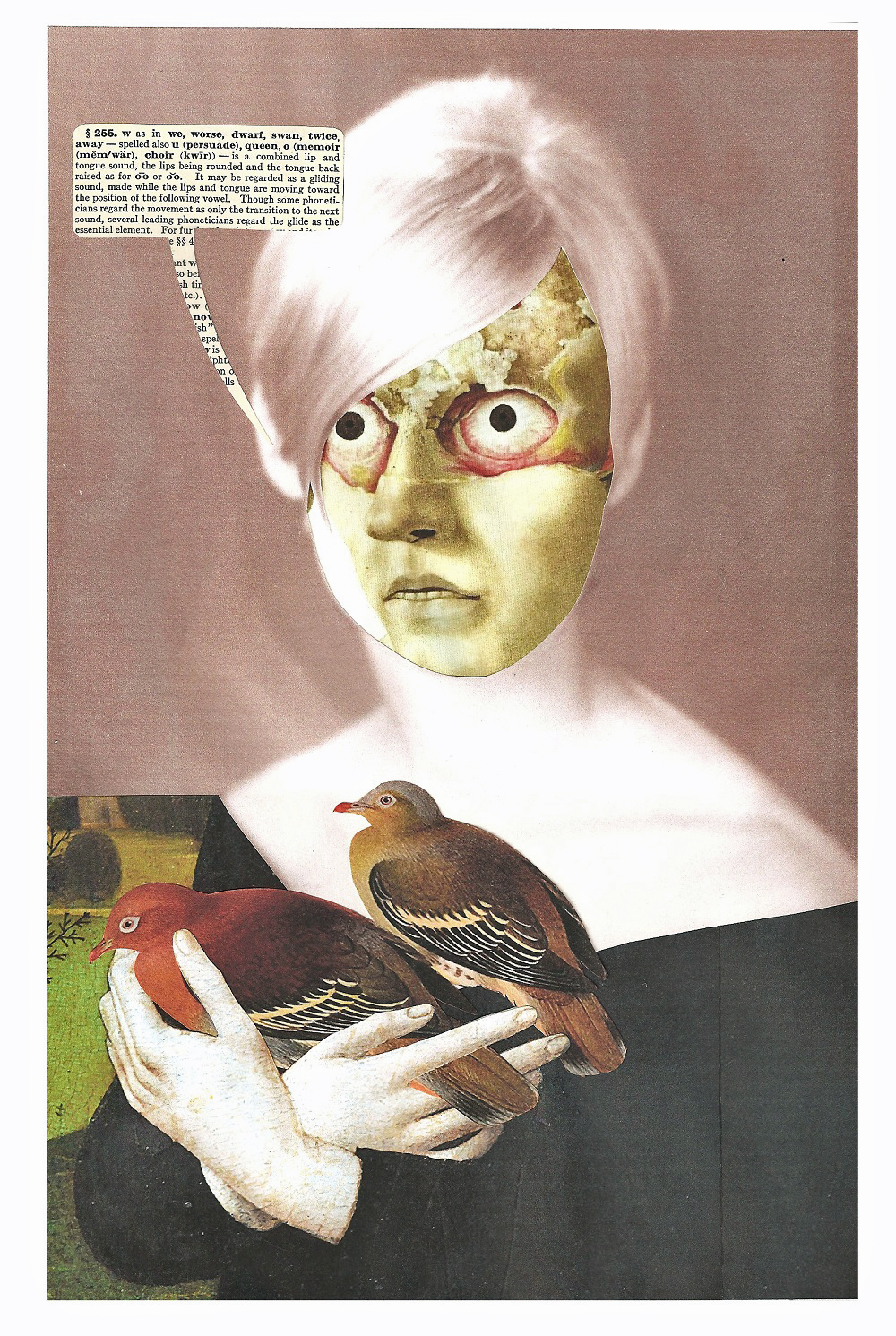 The Kollage Kit: Self-Portrait with Girl Birds