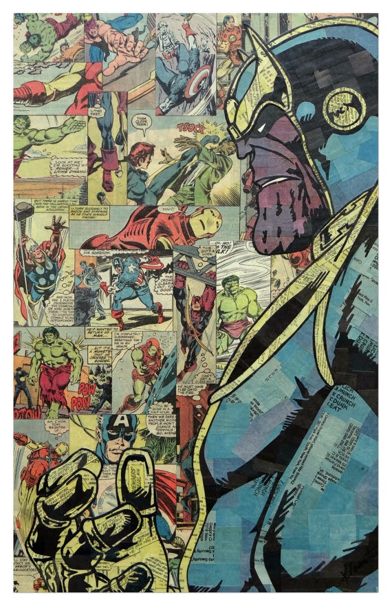 Razor Blog: Seriously Amazing Comic Book Collages