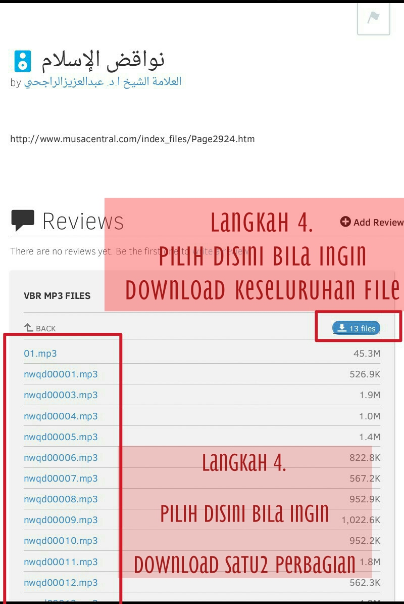 cara download file di Archive.org - Elinotes review