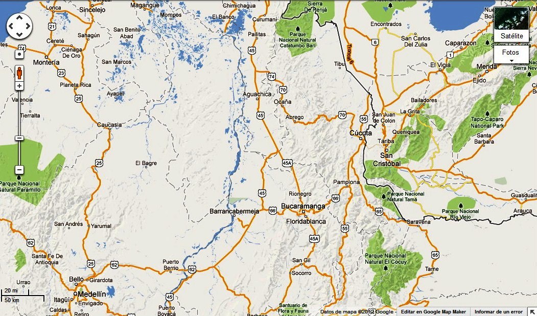 Neiva Huila Colombia: Mapas de Colombia