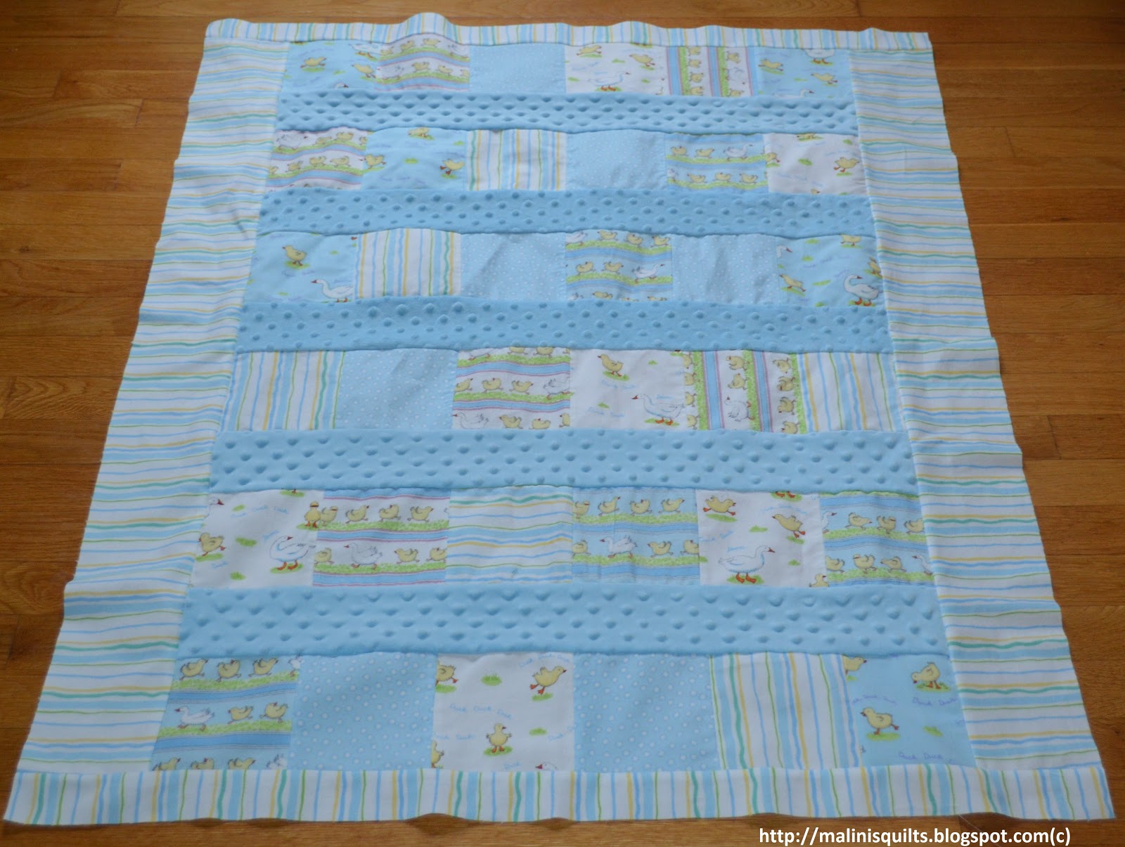 Duck Duck Goose Baby Quilt