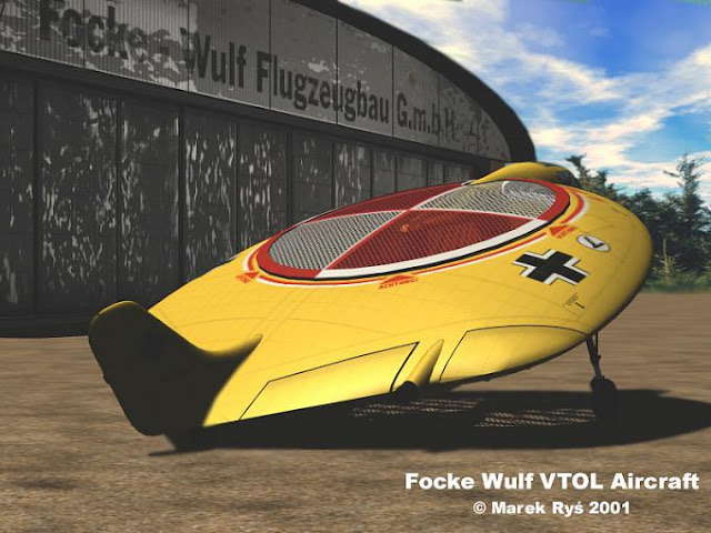 The Secret Weapons and Facts of the III Reich: The Focke Wulf VTOL Project