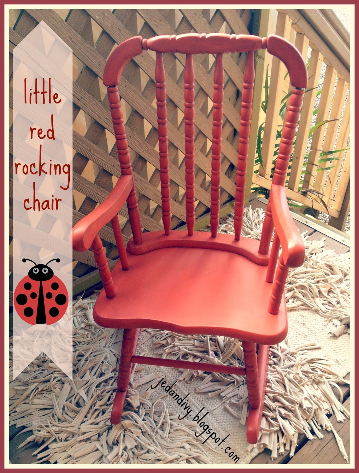 Little Red Rocking Chair | Ivy & Co.