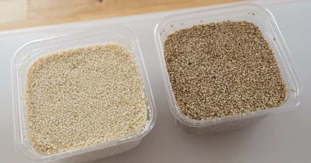 health: Unhulled (Natural) vs. Hulled (Conventional) Sesame Seeds