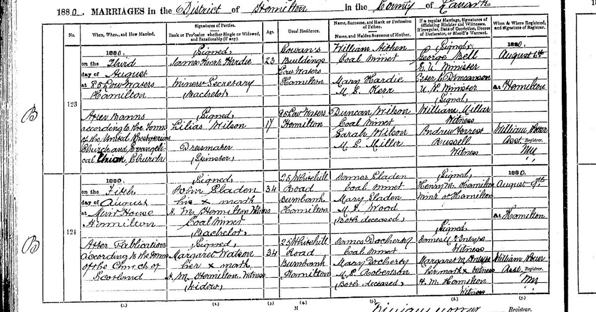 AncestorPuzzles.com: Scottish Marriage Records Reveal Family Secrets!