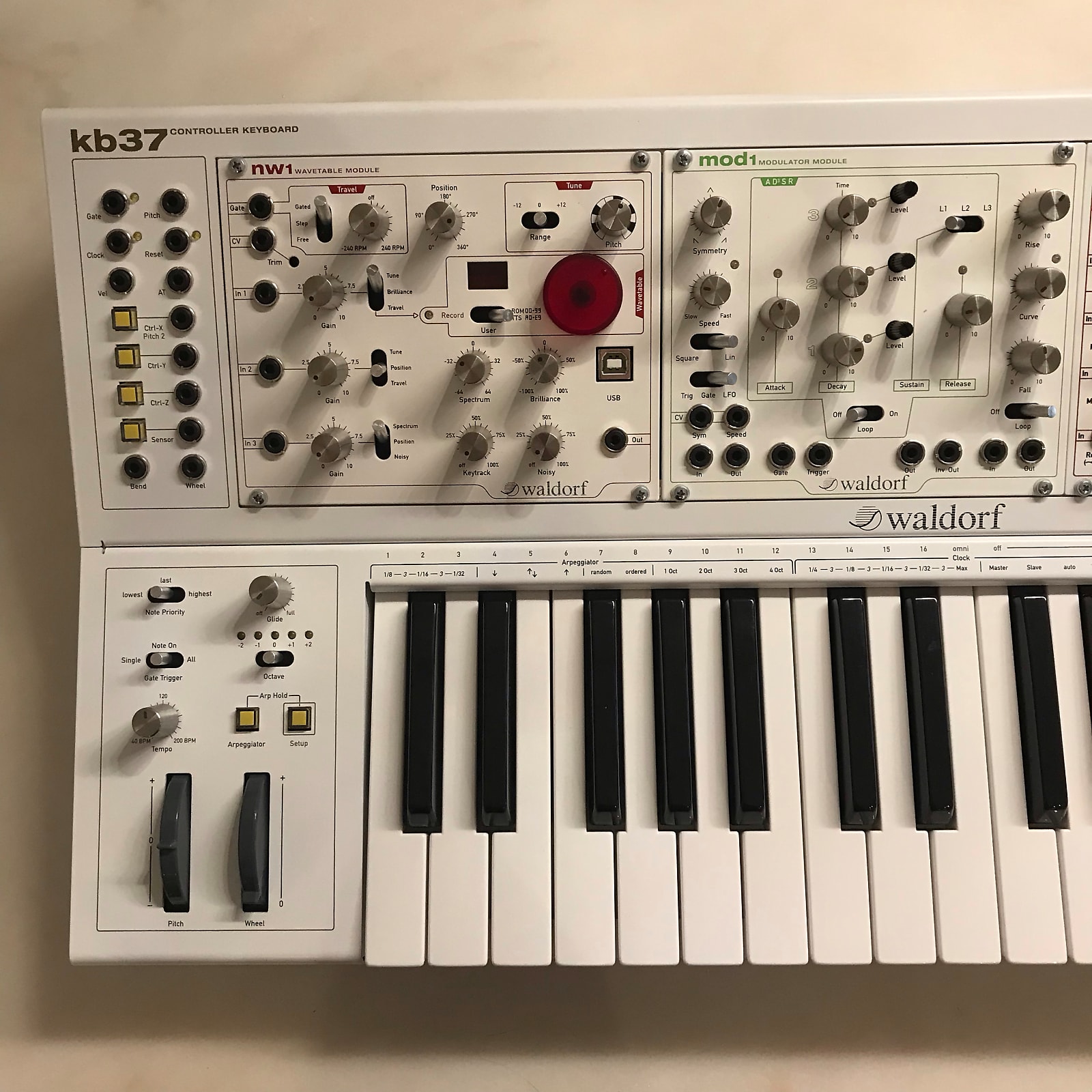 MATRIXSYNTH: Waldorf: Complete Eurorack System
