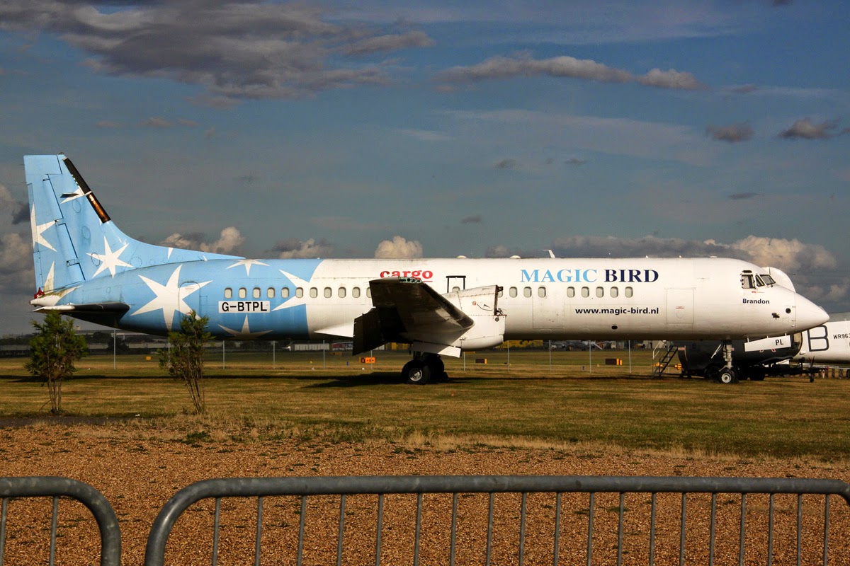 Planes and Trains - Planes 2014: G-BTPL / BAe ATP-F / European ...