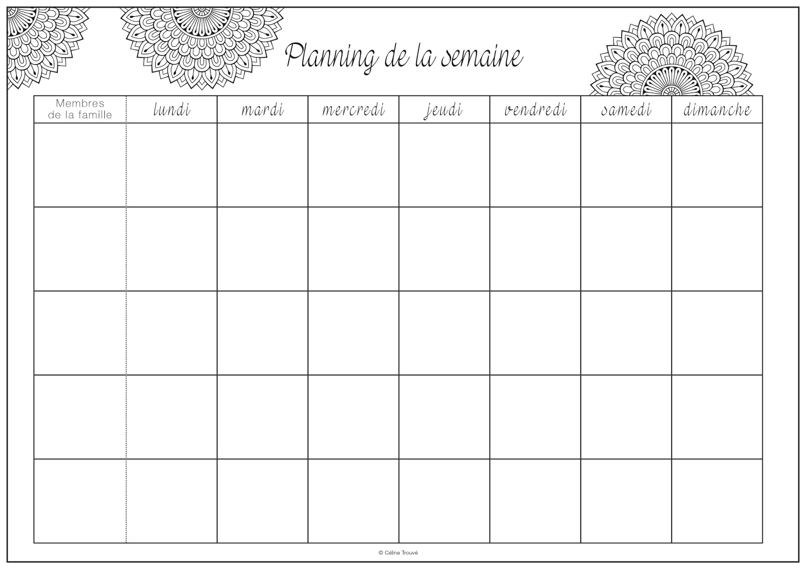 Céline graphiste // maquettiste: CALENDRIER 2018 & PLANNING de la ...