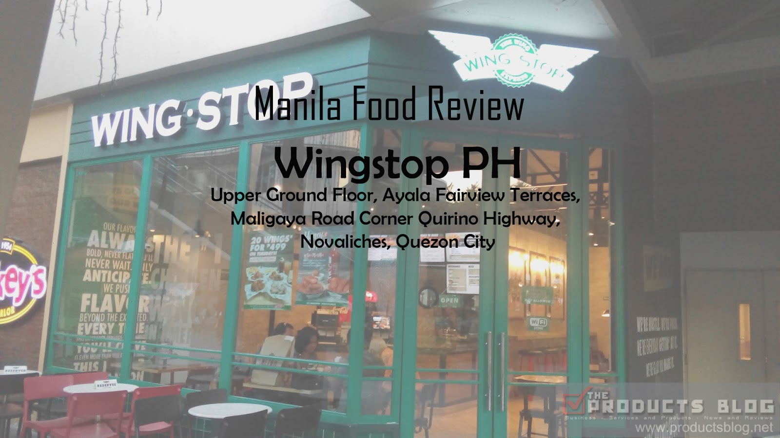 Manila Food Review: Wingstop Ayala Fairview Terraces