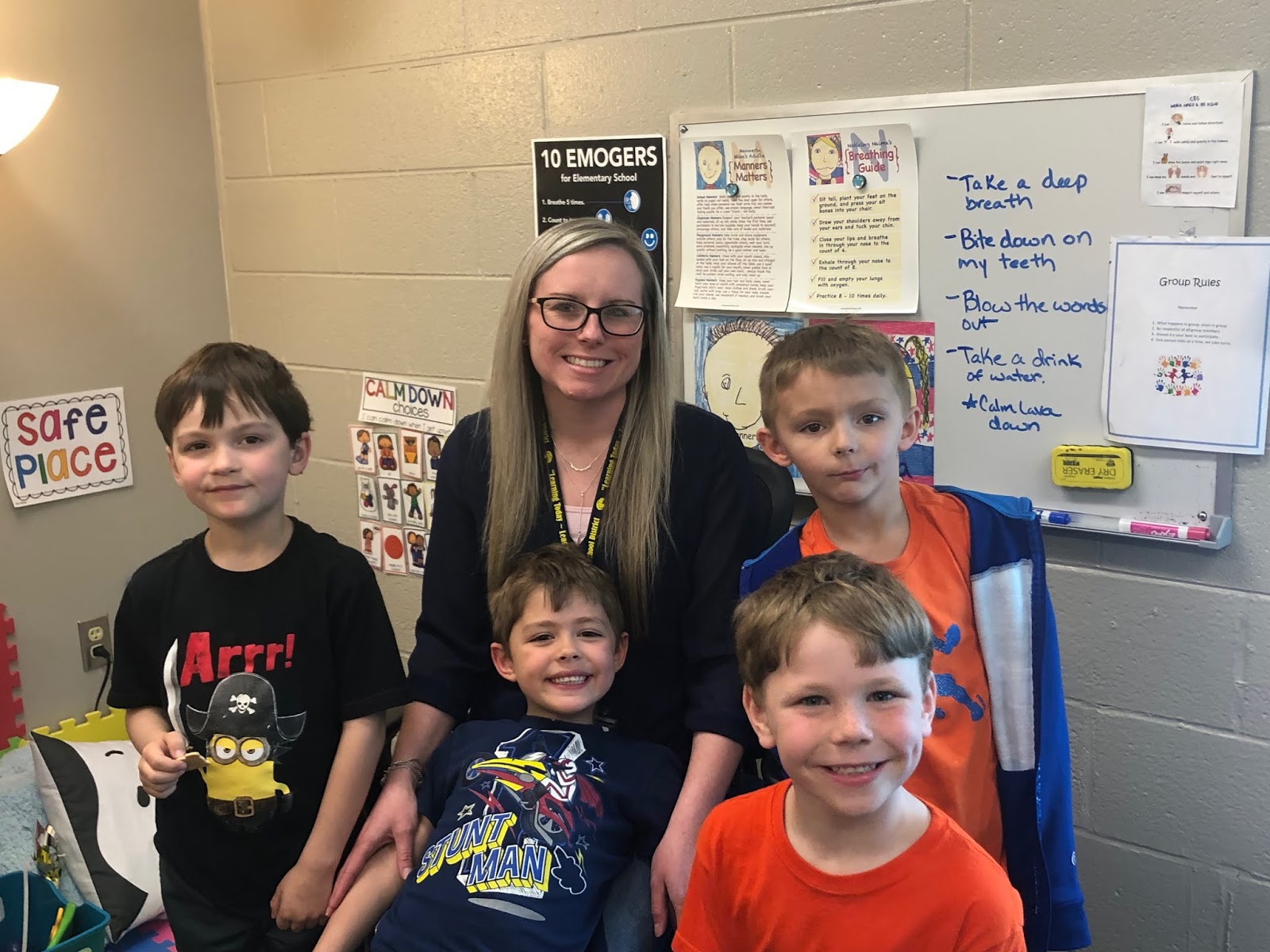 Alphabet Soup: Mrs. Phelps: Teacher of the Month!