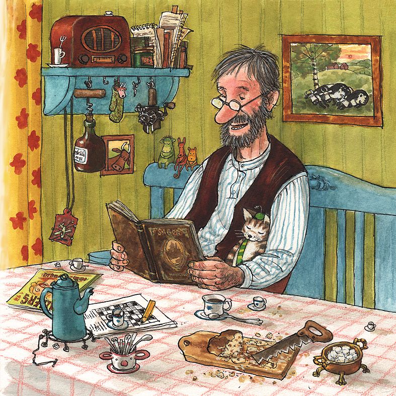 Good Books For Young Souls: Have You Met Farmer Pettson and His Cat Findus?