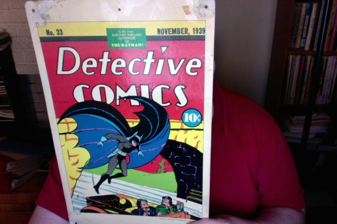 BOOKSTEVE'S LIBRARY: Detective Comics Wall Hanging-1970s