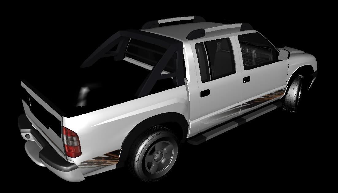 RG Design //// 3D : : Chevrolet S10 Rodeio 4x2 Cabine Dupla 2011