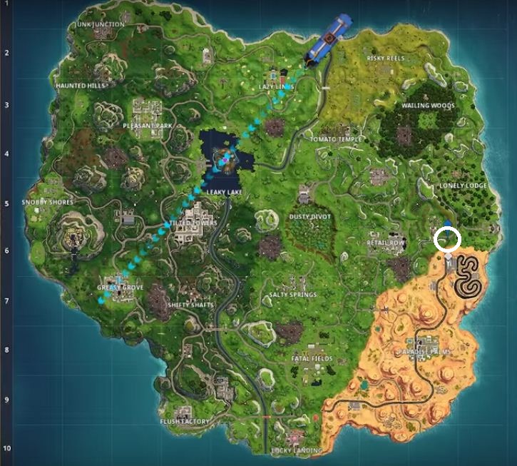 Fortnite: Loading Screen Secret Banner Location, Season 6 Week 6
