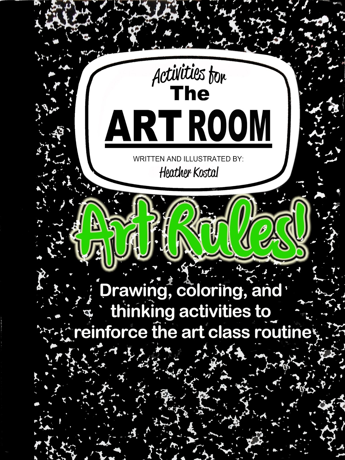 No Corner Suns: ART RULES! An activity filled workbook to help ...