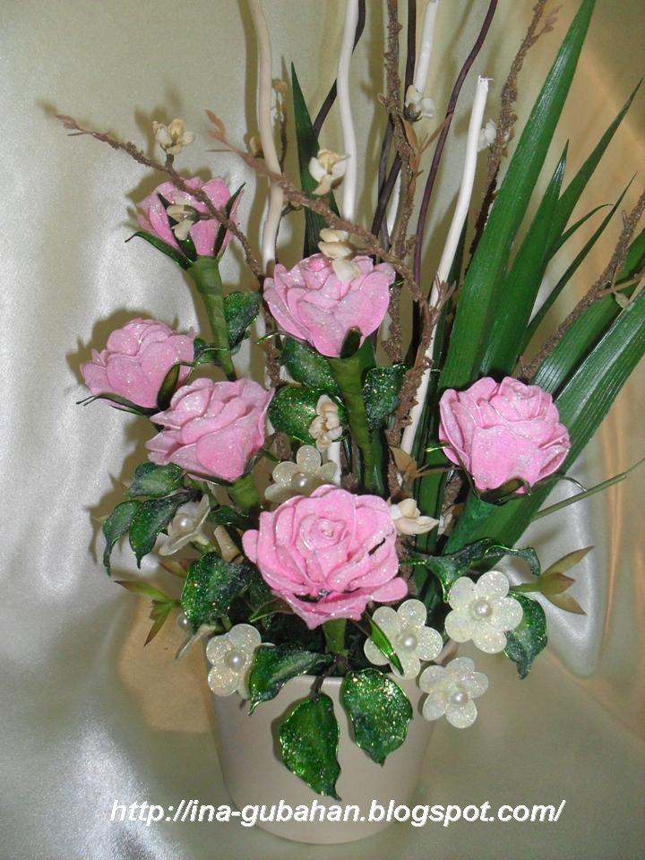 Gubahan Hantaran: Bunga Dip