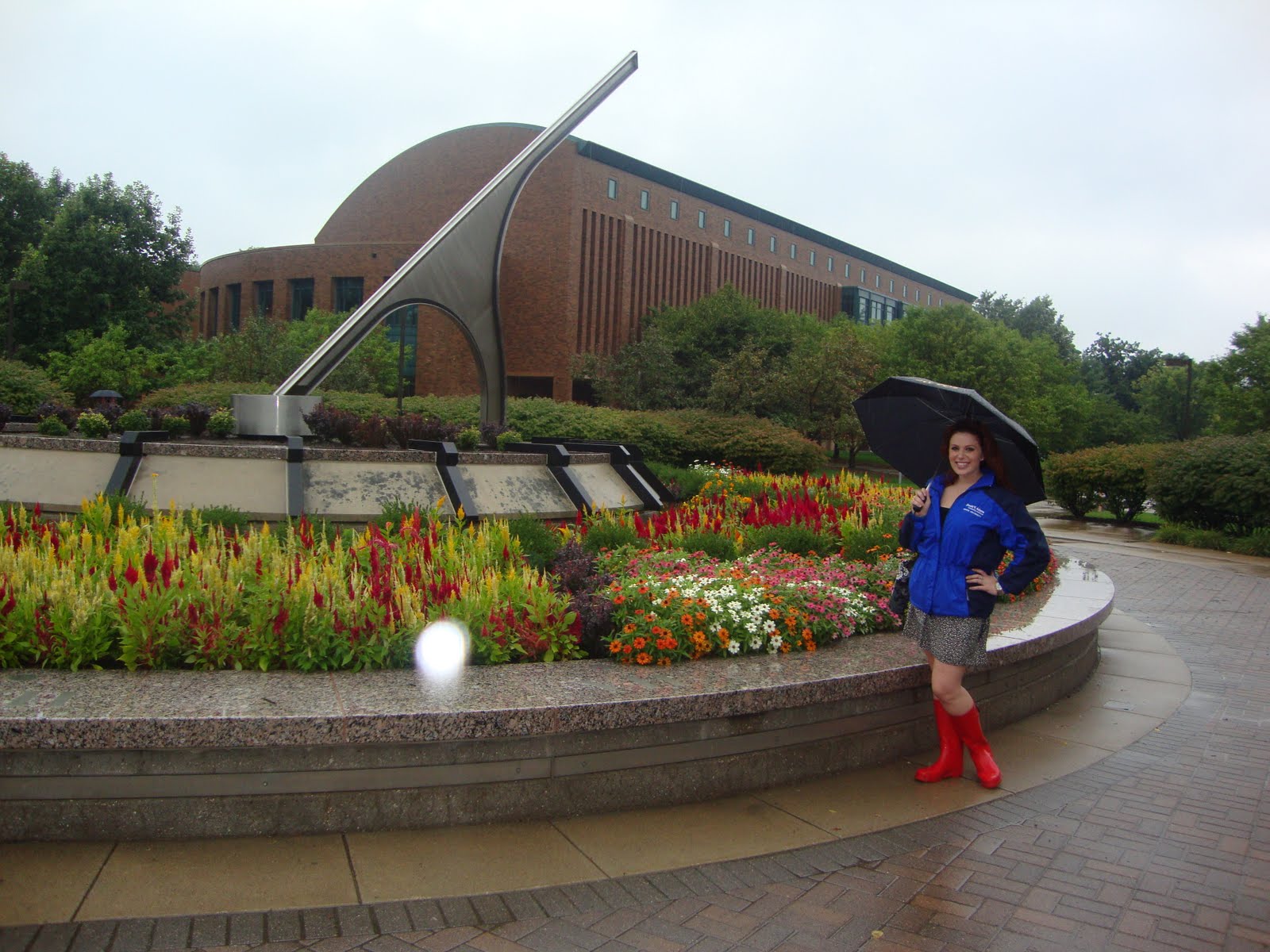 Where in the world is Justine Rosenberg?: A Very Rainy Des Moines, Iowa!